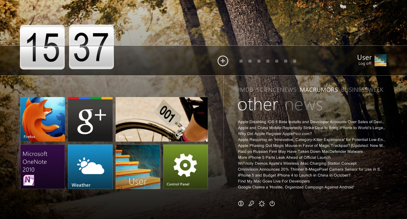 Mass Effect Скин Для Rainmeter - frontstep